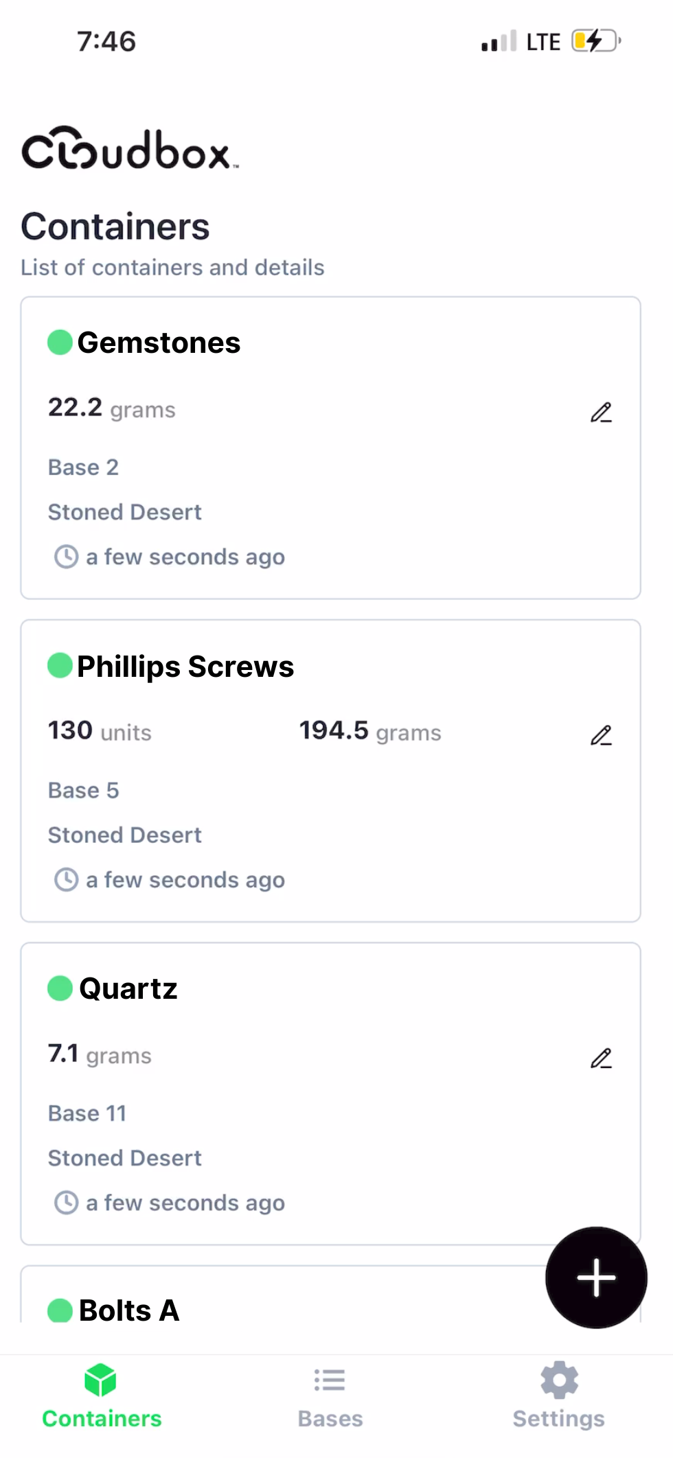 CloudBox™: Smart Containers For Real Time Inventory
